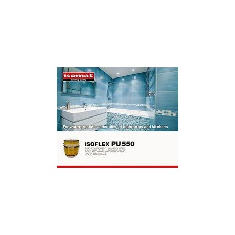 Isomat ISOFLEX-PU 550 bej 12,5Kg membrana hidroizolanta poliuretanica ...