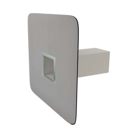 Topwet deversor de siguranta TWPP 50x100 PVC flansa din membrana PVC ...