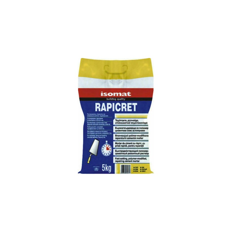 Isomat RAPICRET gri 5Kg mortar de plombare cu priză rapidă, pentru ...