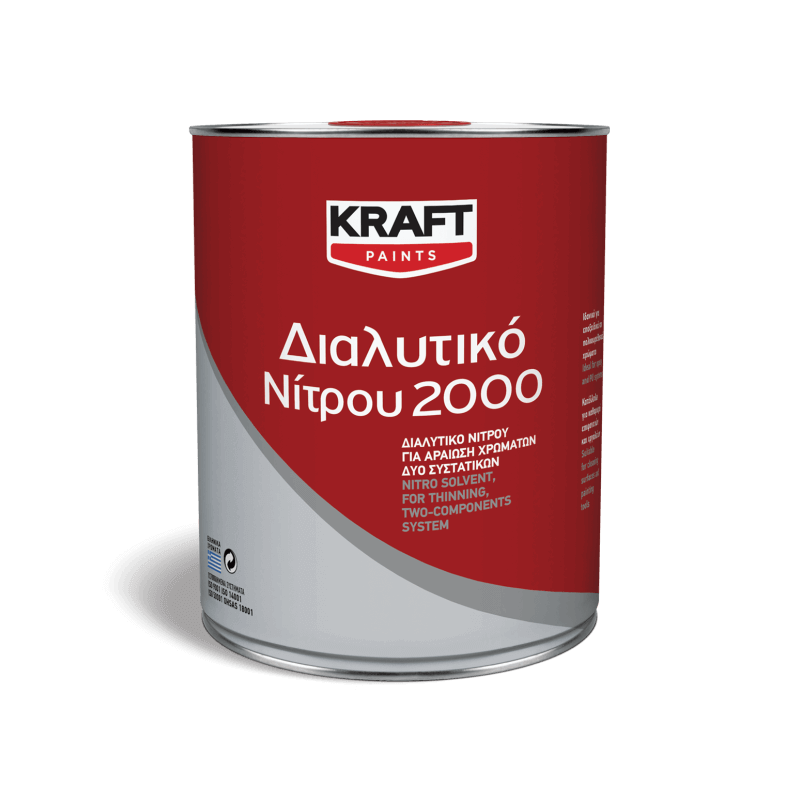 Kraft Nitro Solvent 2000 0,75L solvent nitro pentru vopsele bicomponente