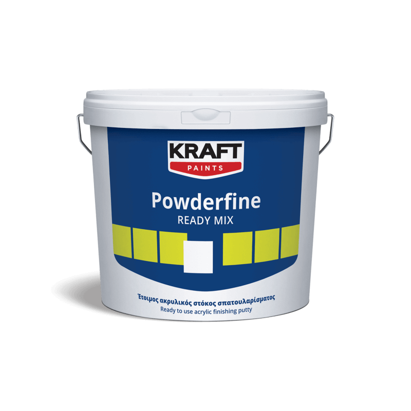 Kraft Powderfine Ready Mix alb 5Kg chit de finisare acrilic, gata de ...